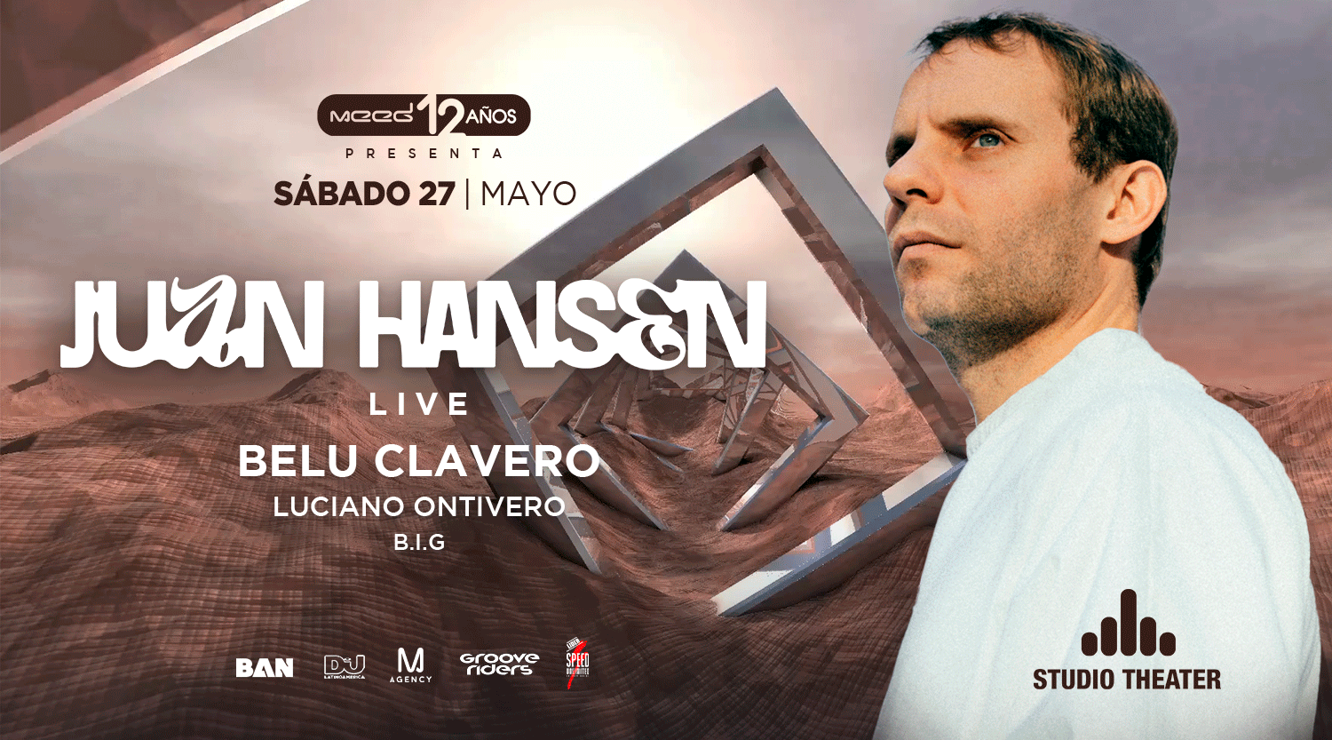 Juan Hansen Live en Studio Theater | ¡Conseguí tus entradas en ticketPass!