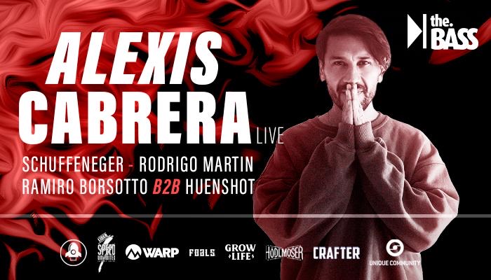 The Bass presenta: Alexis Cabrera Live | ¡Conseguí tus entradas en ...