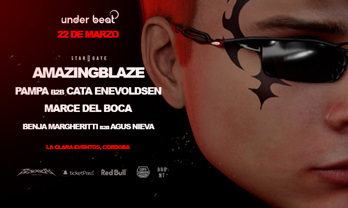 AMAZING BLAZE - UNDERBEAT SESSION | ¡Conseguí tus entradas en ticketPass!